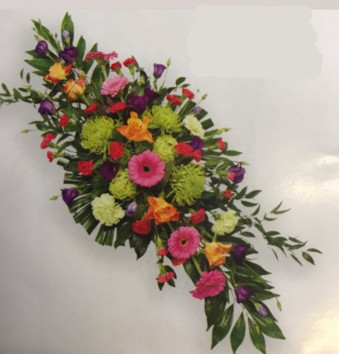 Vibrant Double Ended Spray | Pinks Florist